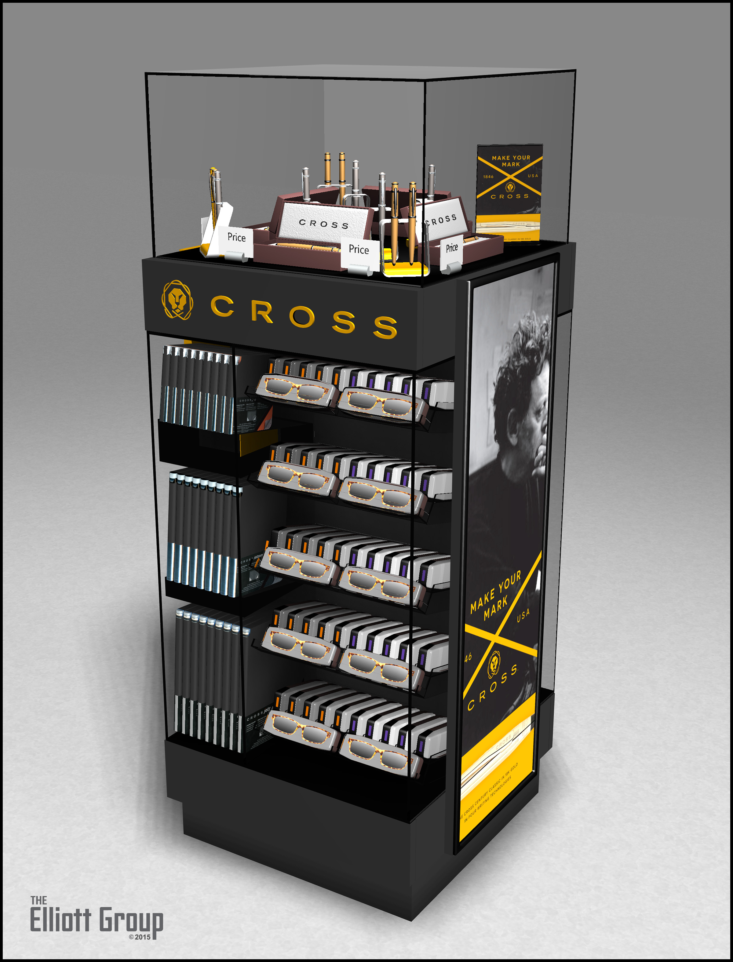 Cross Travel Display by Ian Gilley at Coroflot.com