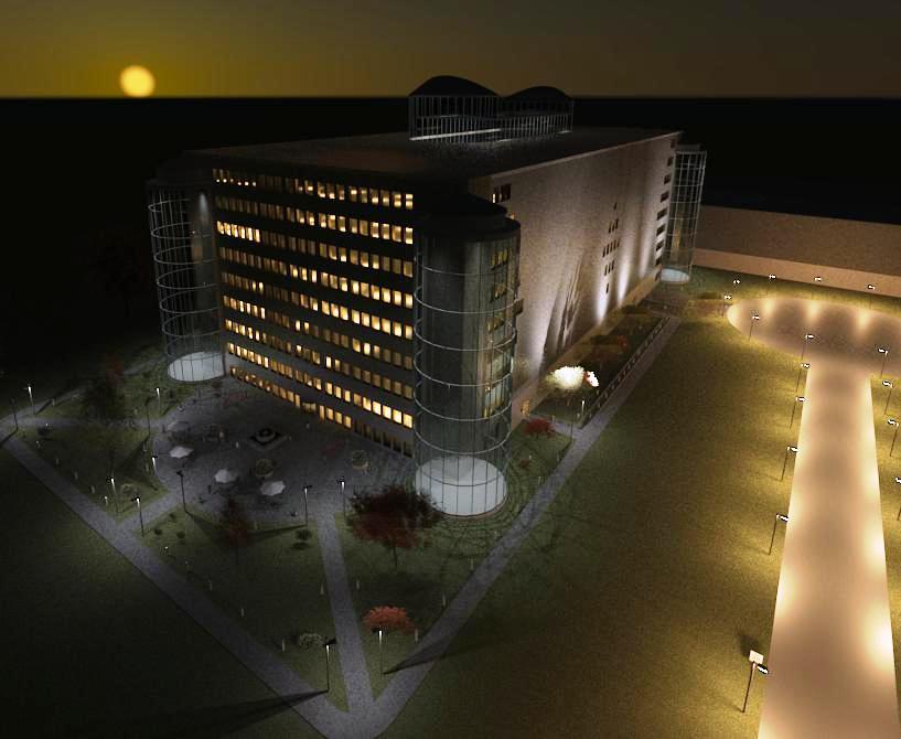 Hospital wing by Daniel Robinson at Coroflot.com