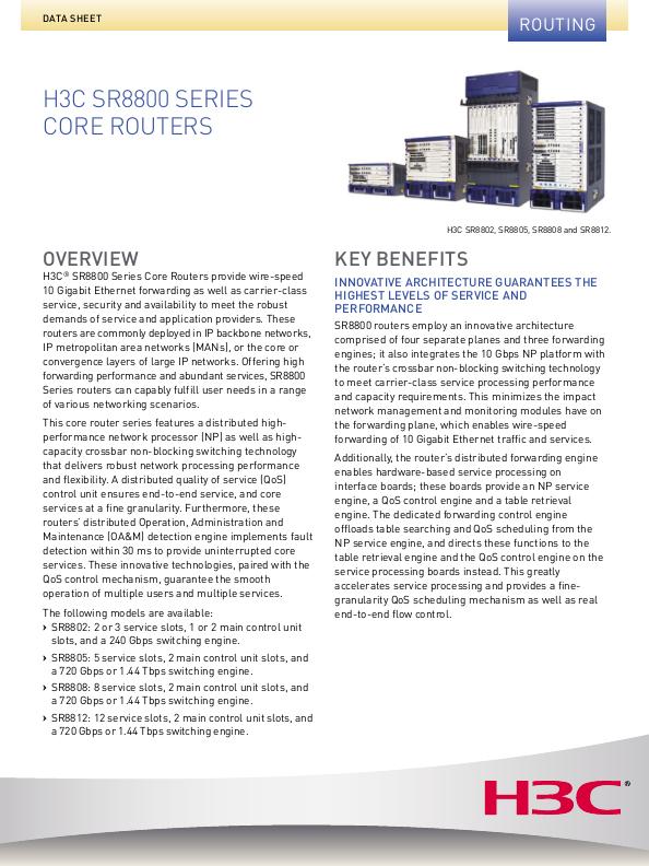 H3C and HP data sheets by Geoffrey Kula at Coroflot.com