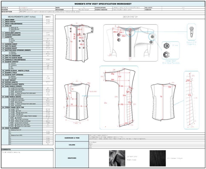 FASHION CAD'S & TECHNICAL DESIGN by MIRANDA TRACZYK at Coroflot.com