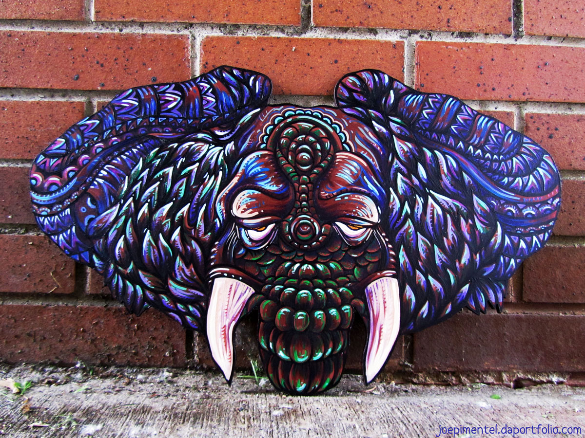 Paintings and Installations by Joe Pimentel at Coroflot.com