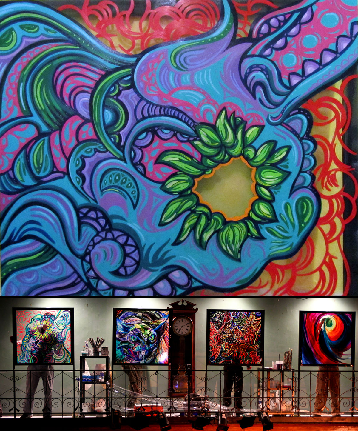 Paintings and Installations by Joe Pimentel at Coroflot.com