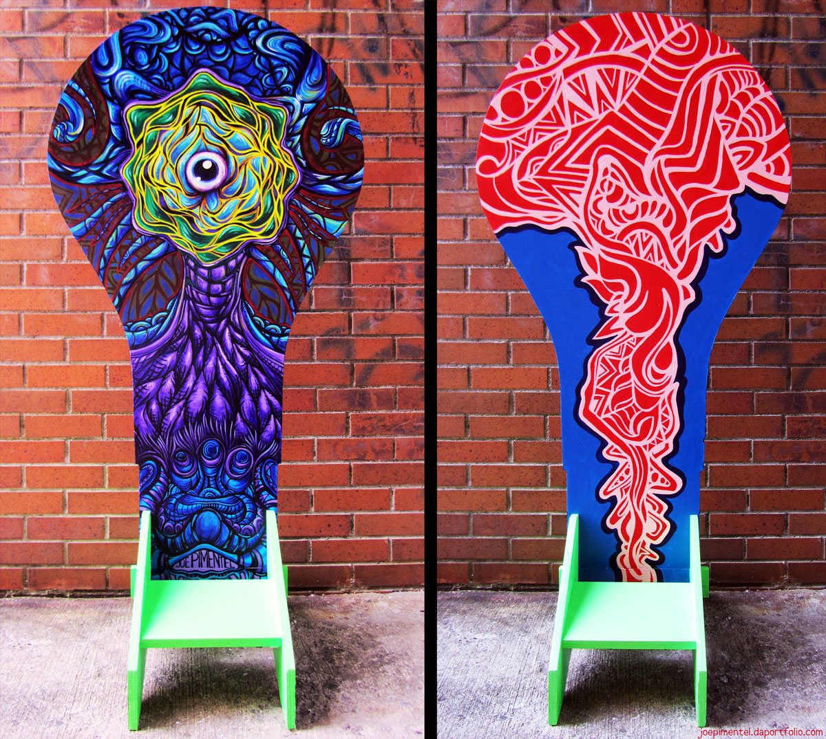 Paintings and Installations by Joe Pimentel at Coroflot.com