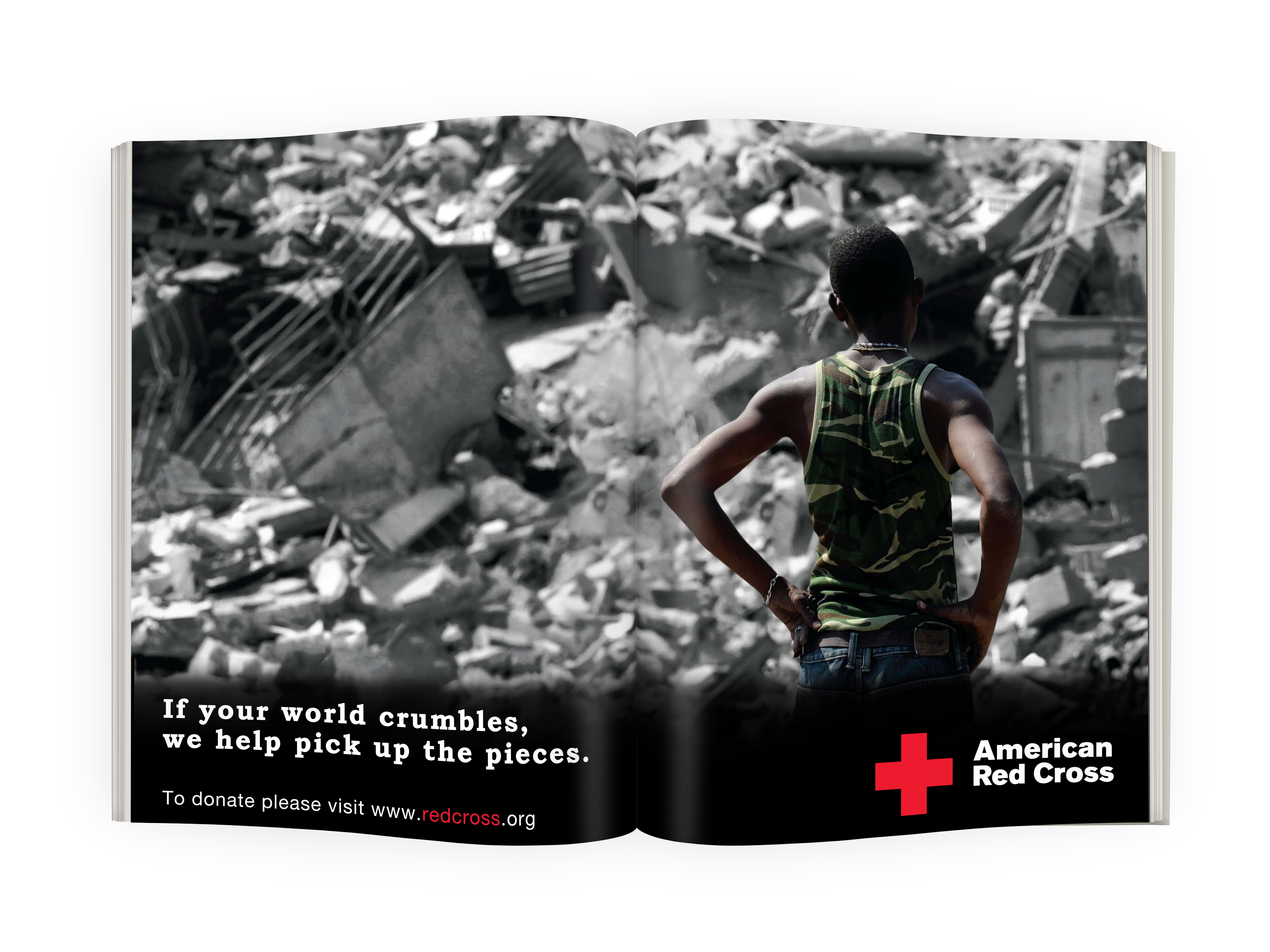 American Red Cross: "Rebuild" ad campaign by Andrew Weis at Coroflot.com