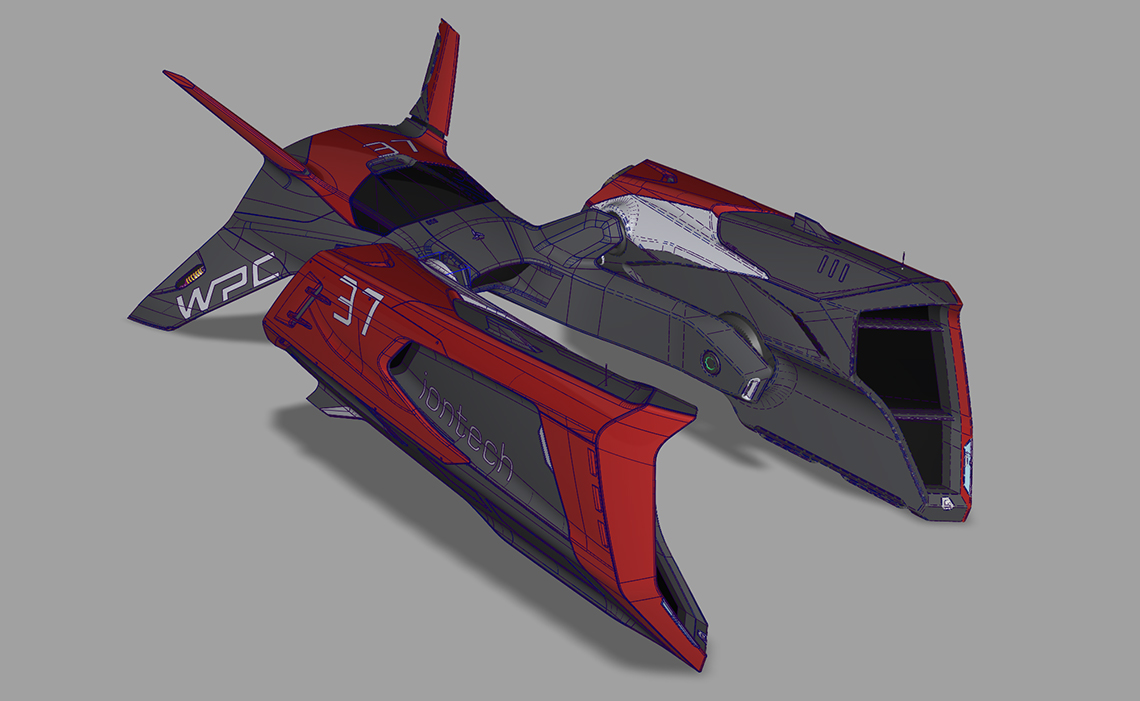 Pod Racer concept by Teodoro William Ragazzi at Coroflot.com