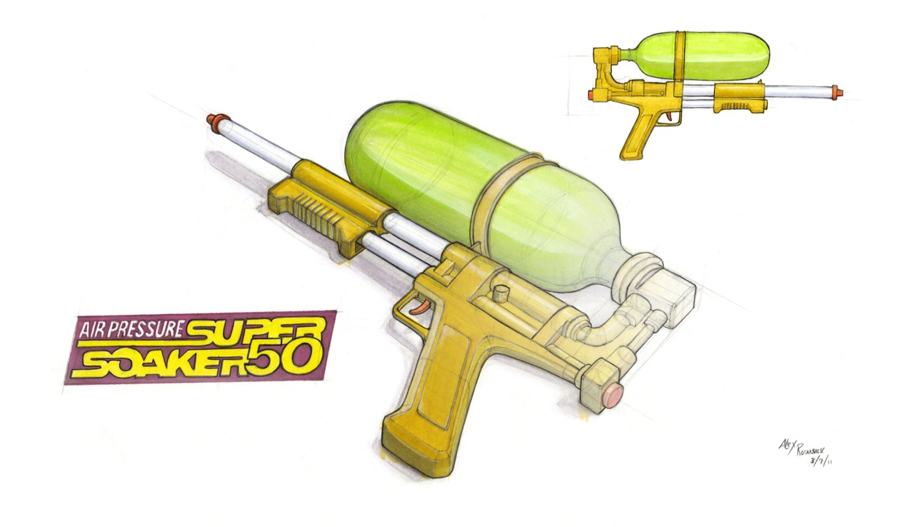 Sketches and Renders by Alex Rosandick at Coroflot.com