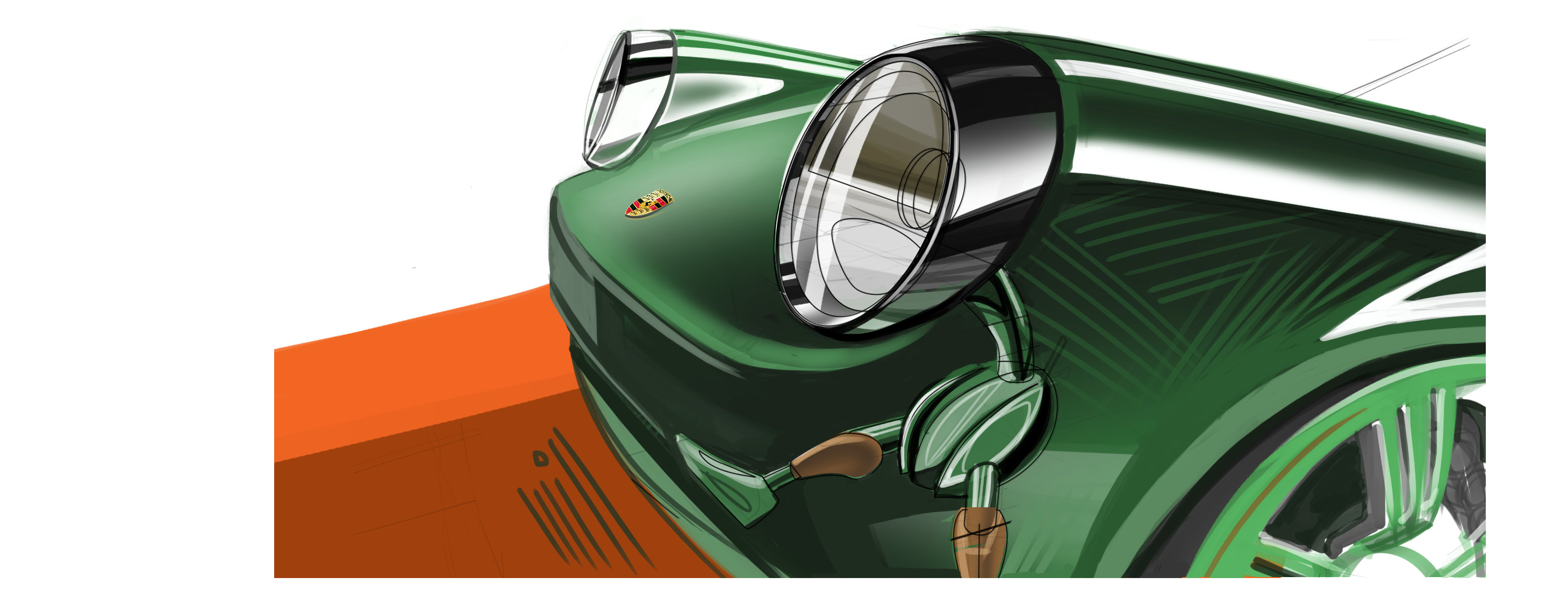 Porsche Lamp by Brian R. Miller at Coroflot.com