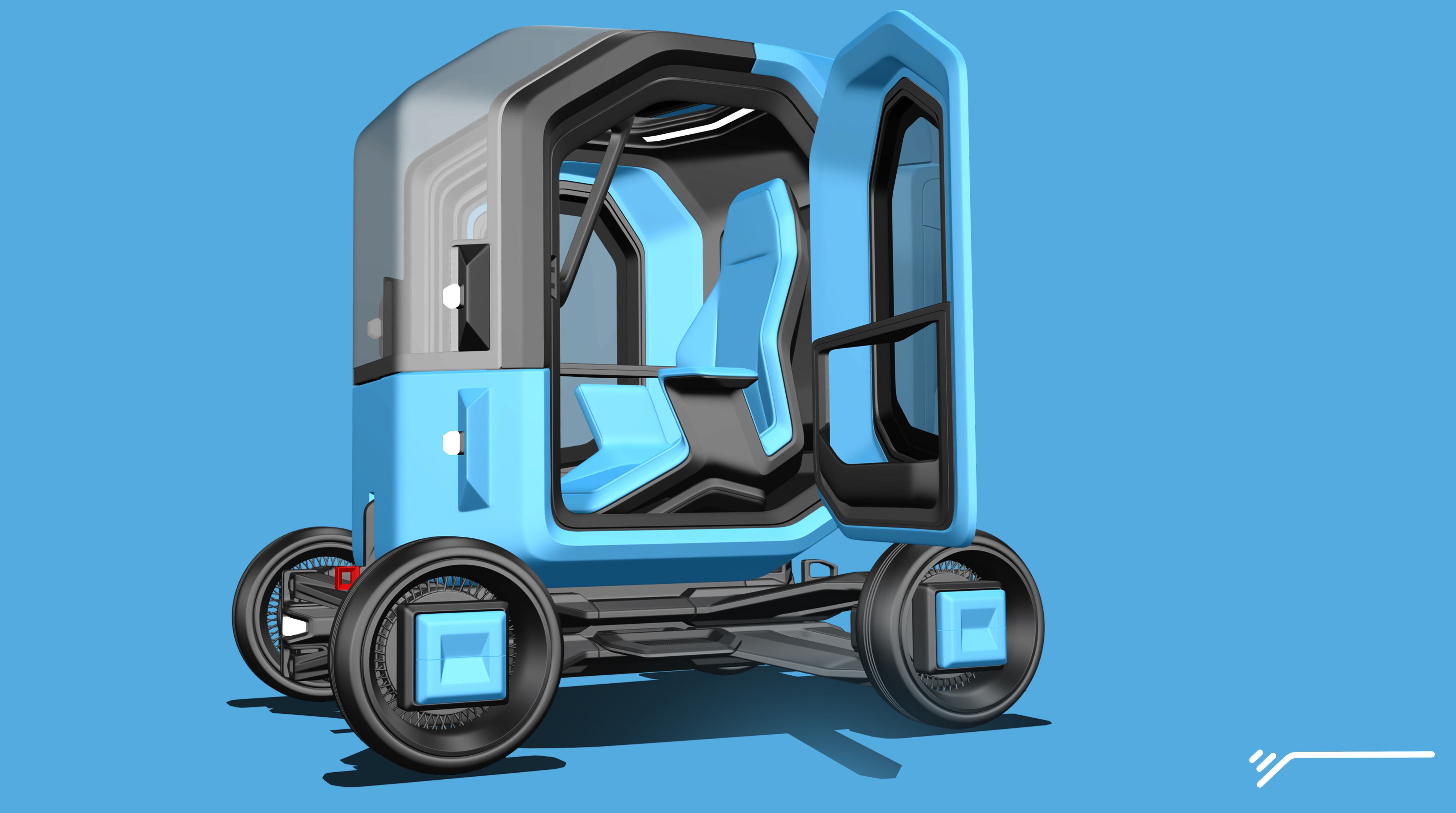 Single Seater City Concept by Tomas Ivaskevicius at Coroflot.com