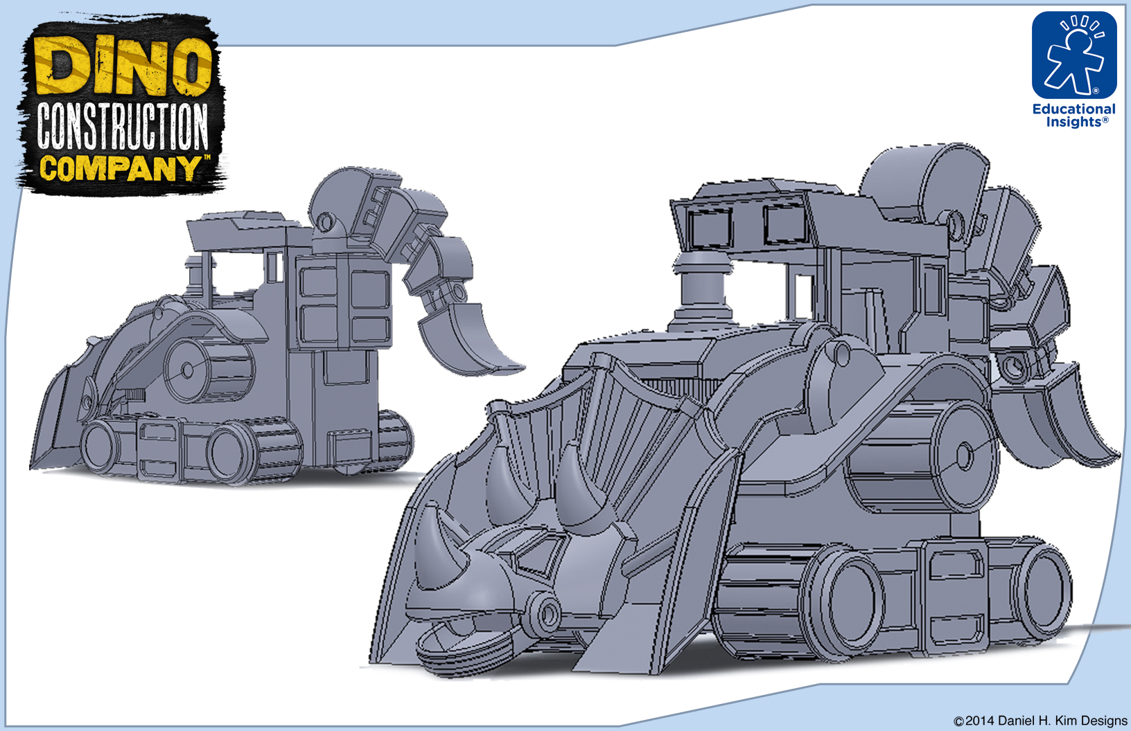 Dino Construction Company by Daniel Kim at Coroflot.com