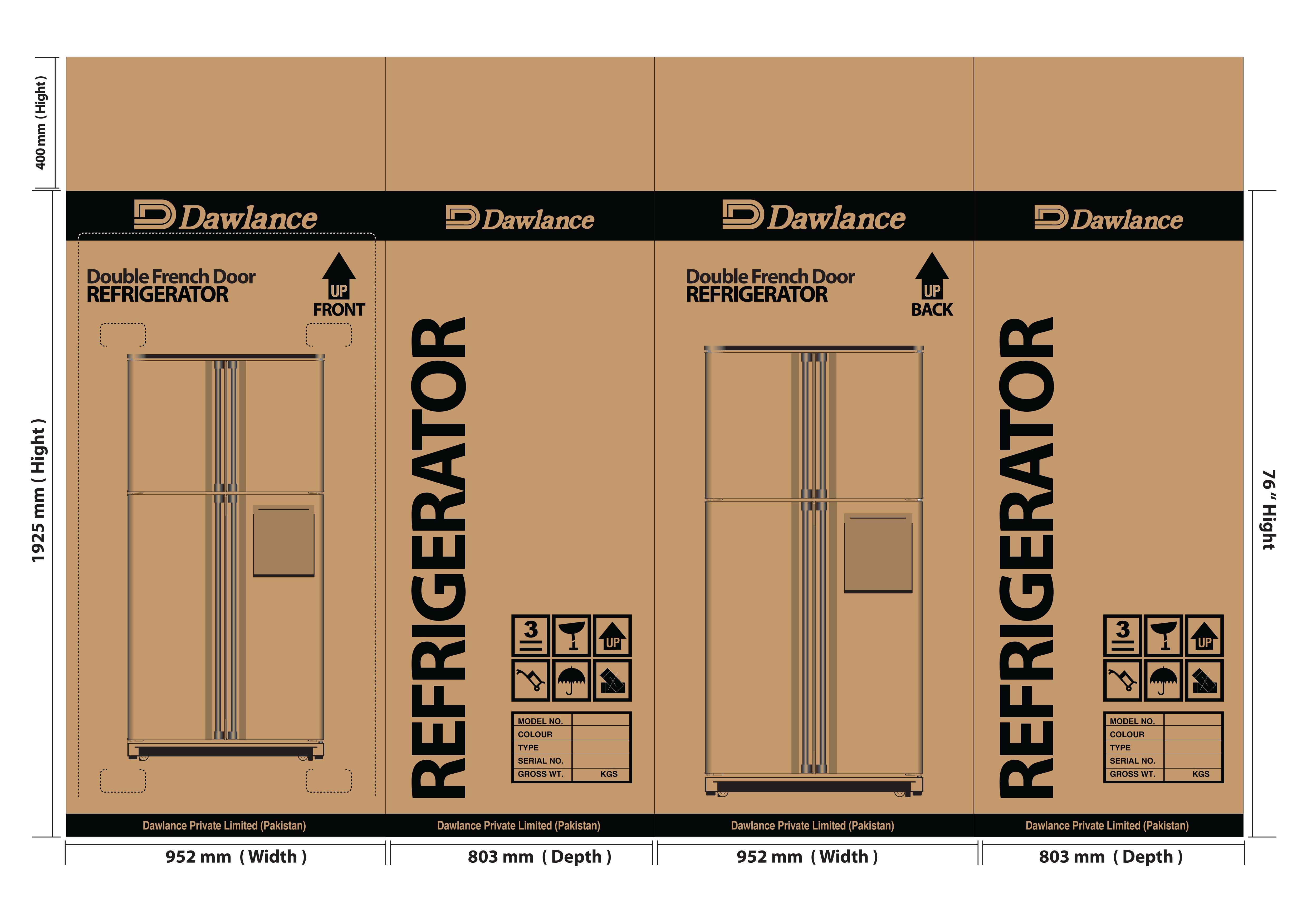 Refrigerator Carton by AceArt Infinity at Coroflot.com