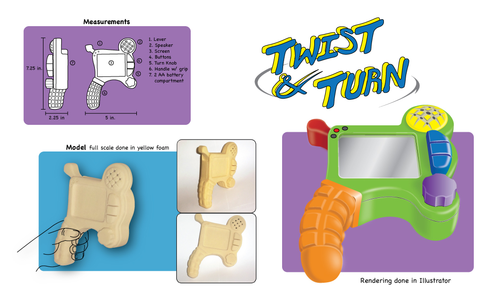 Twist & Turn toy by Alexandro Flores at Coroflot.com