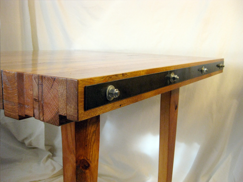Scrap Wood Table by Stephen Audy at Coroflot.com