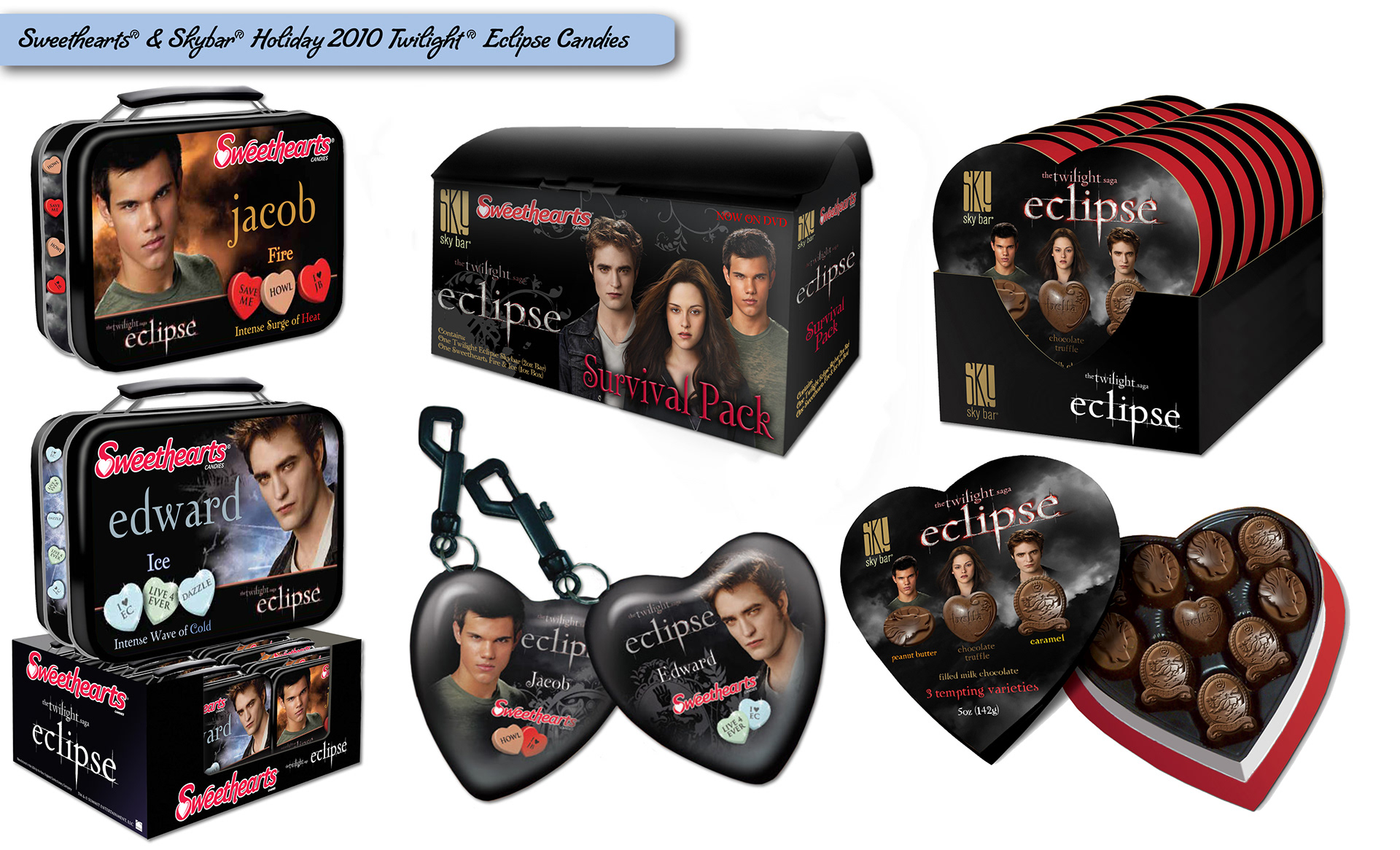 Sweethearts® & Skybar® Twilight Candies by Nicole Dalton at Coroflot.com