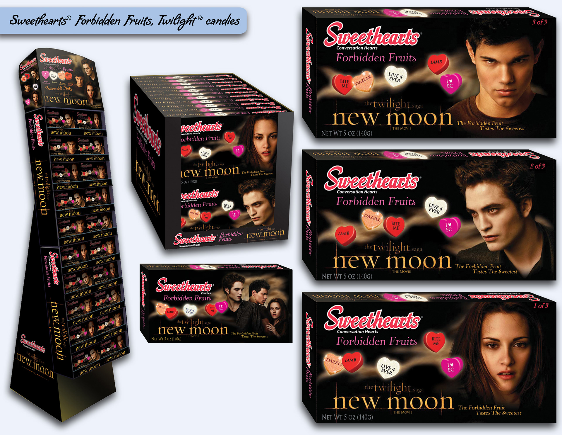 Sweethearts® & Skybar® Twilight Candies by Nicole Dalton at Coroflot.com