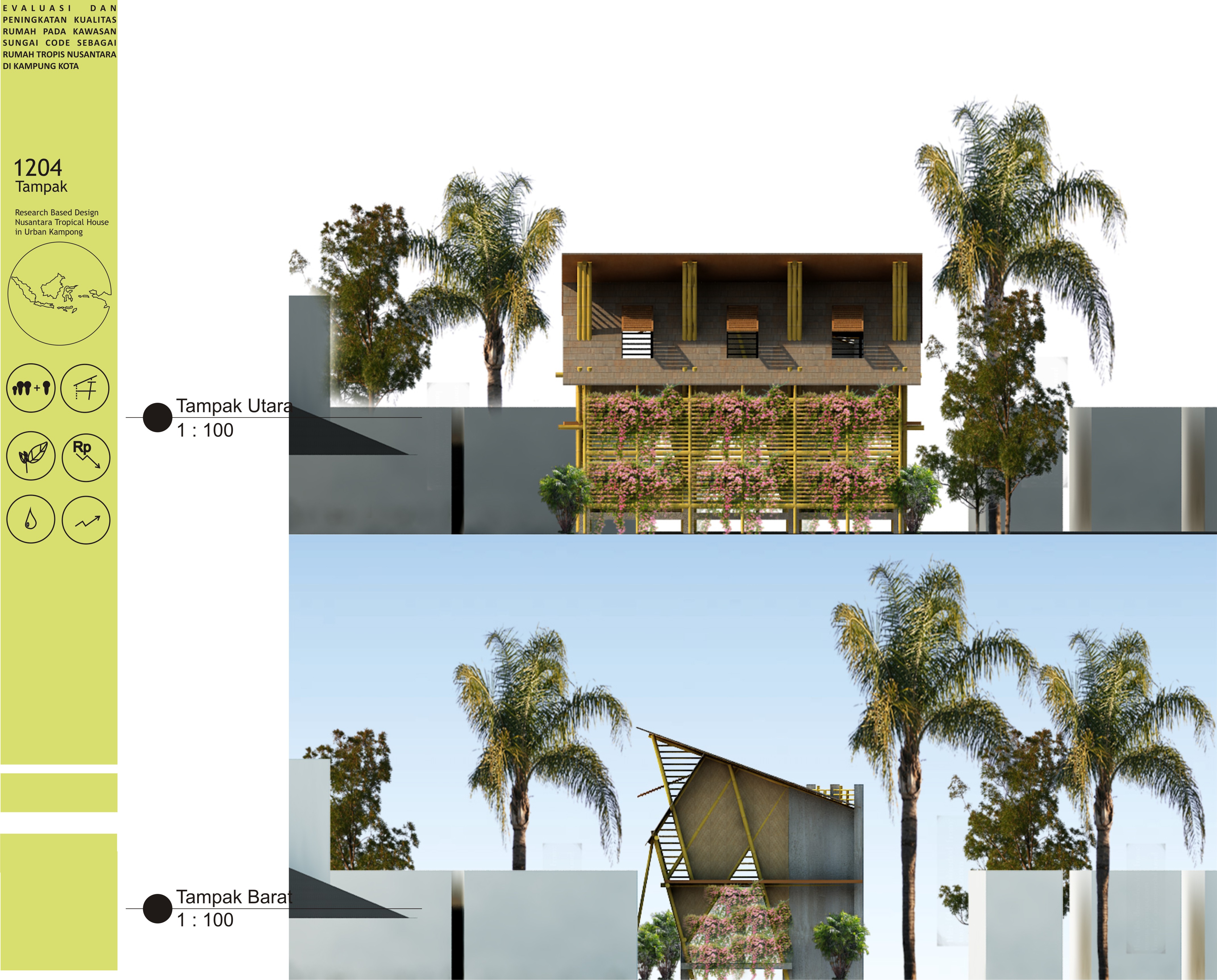 Student Competition Research Based Design of Nusantara Tropical House ...