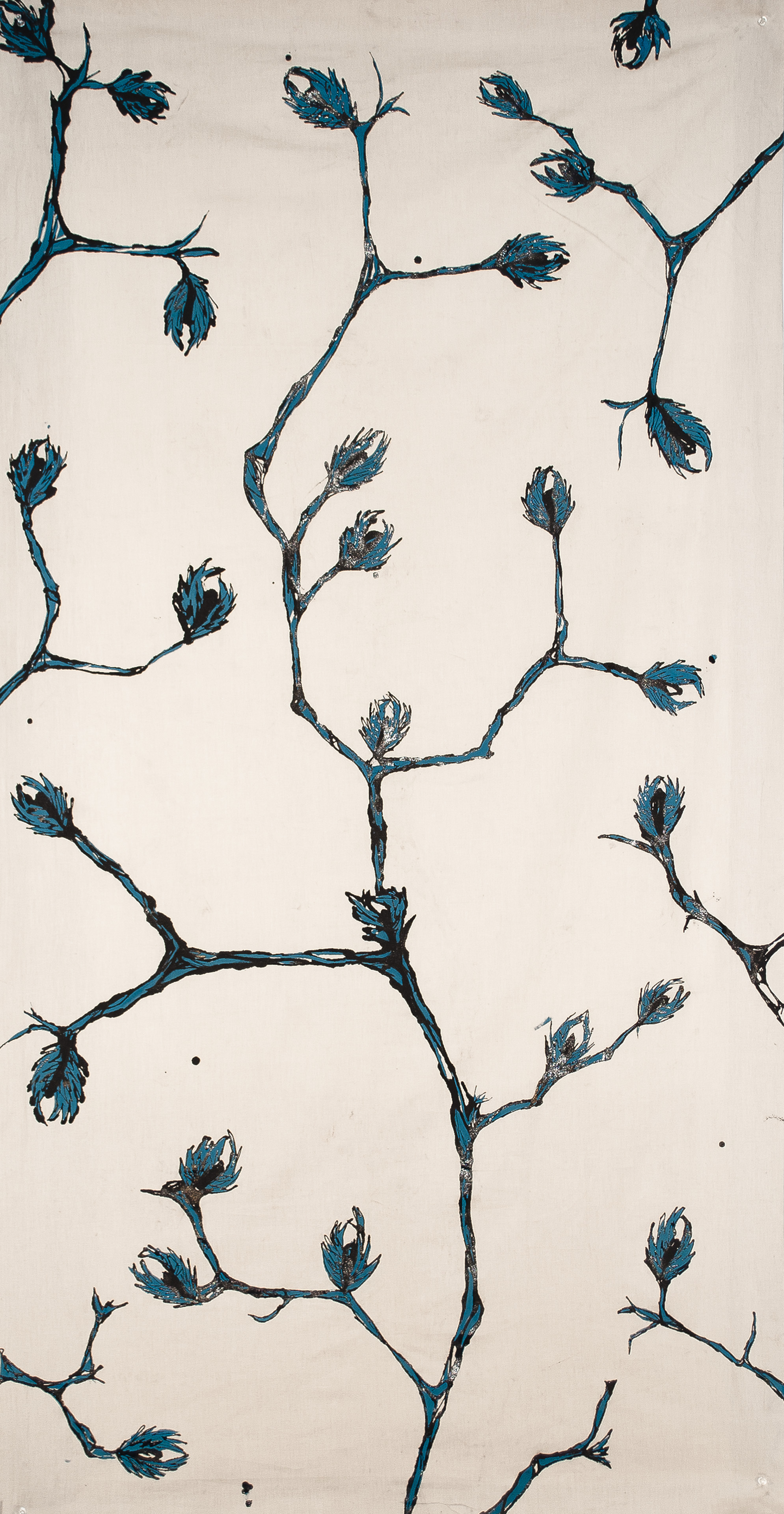 Hand Screen-printed Textiles by Alice Serres at Coroflot.com