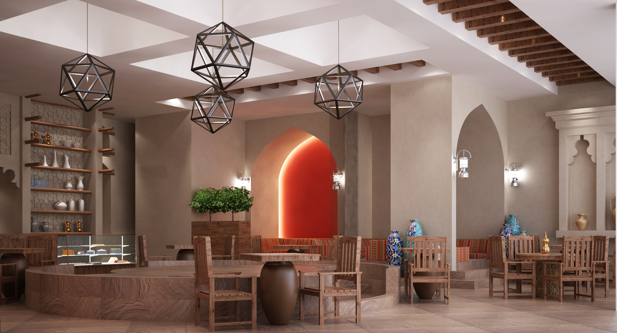 Reinvented Traditional Arabic Restaurant by HAROLD MARONSING at ...