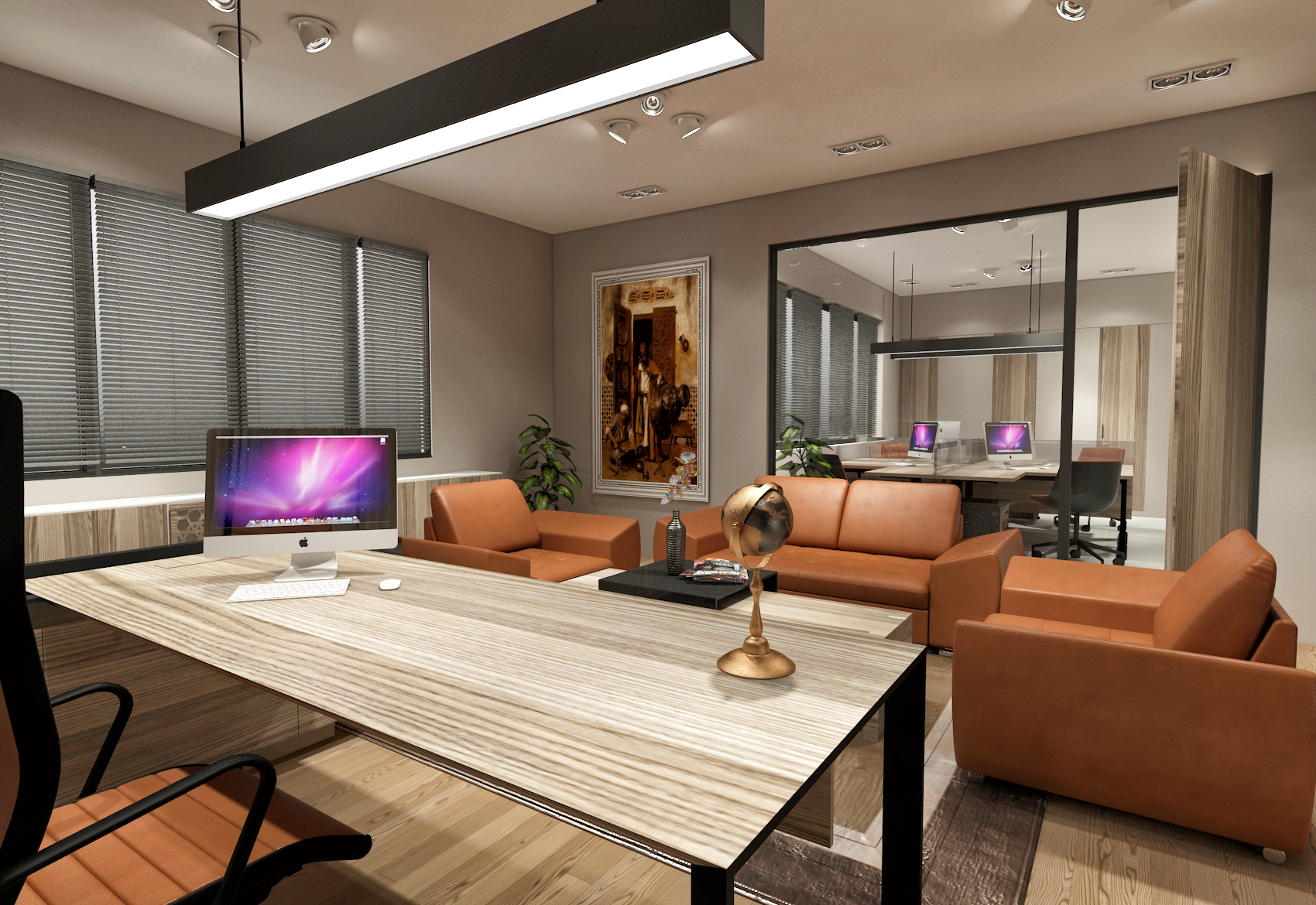 Showroom, Office design by Cihat ÖZDEMİR at Coroflot.com