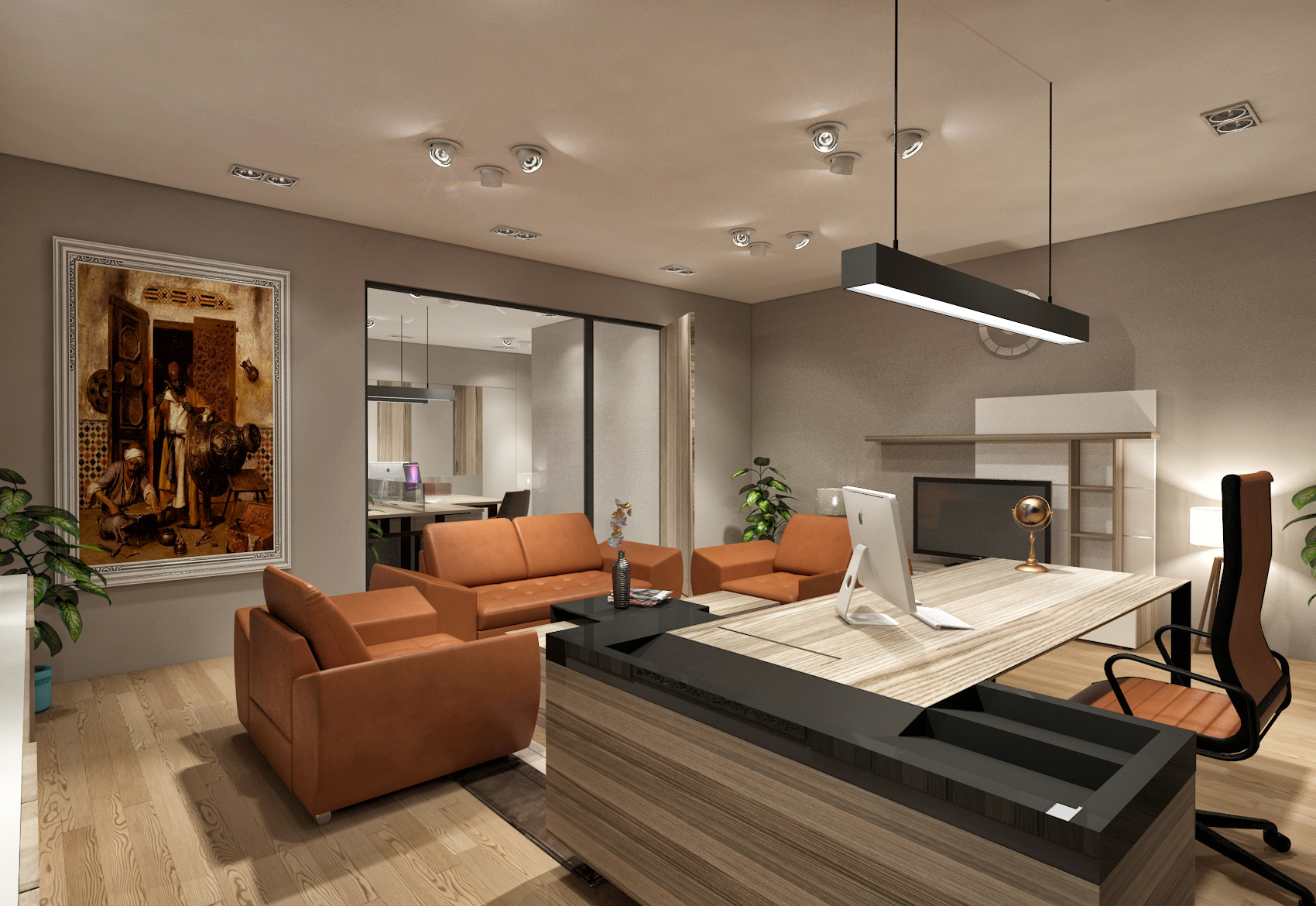 Showroom, Office design by Cihat ÖZDEMİR at Coroflot.com