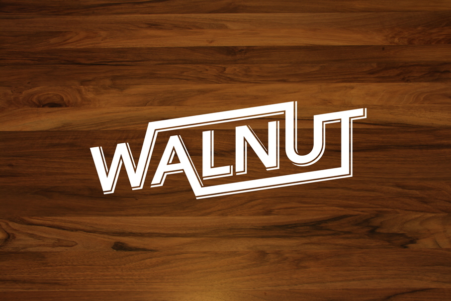 Walnut Logo by Dañella Olivia Aviña at Coroflot.com