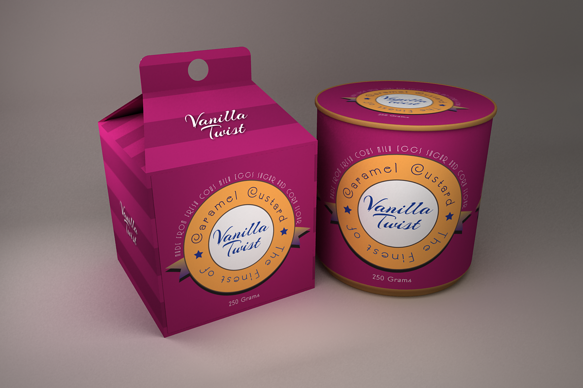 Packaging - Custard Packs by Abhijit Karnik at Coroflot.com