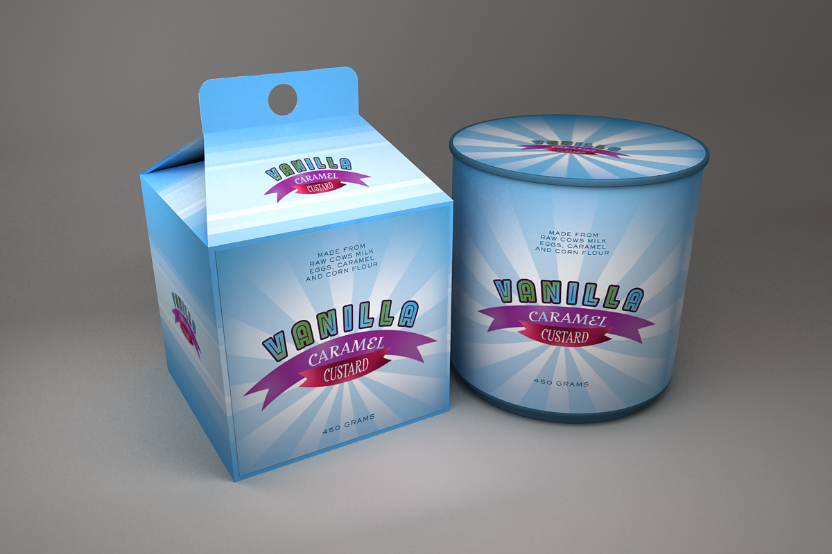 Packaging - Custard Packs by Abhijit Karnik at Coroflot.com