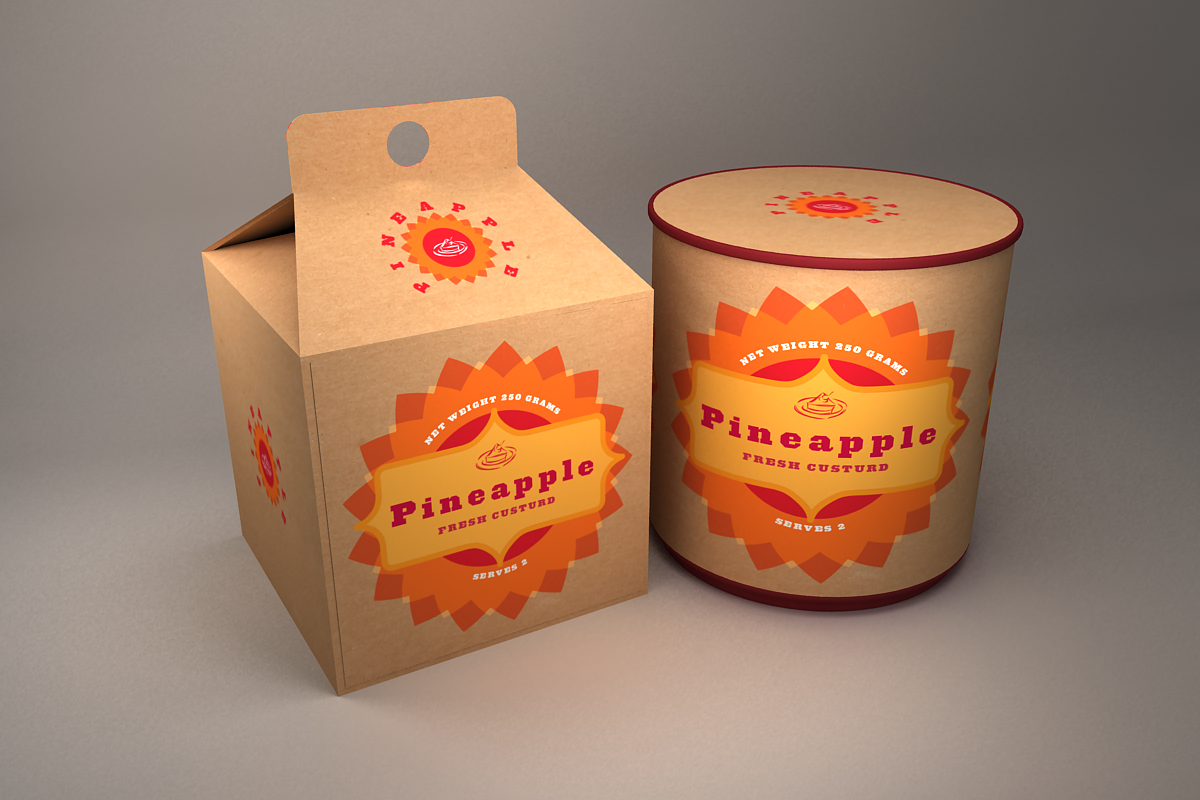 Packaging - Custard Packs by Abhijit Karnik at Coroflot.com