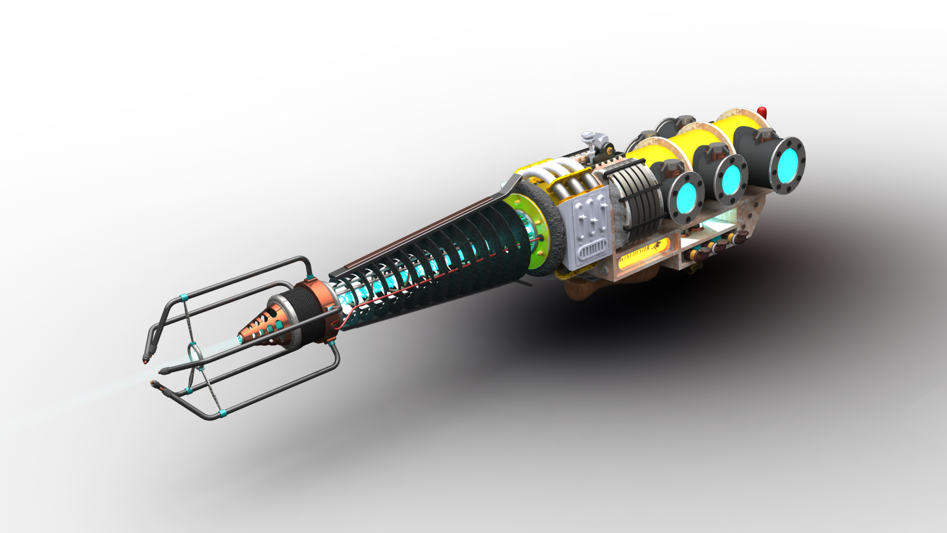 The Plasma Rifle by Mike Cameron at Coroflot.com