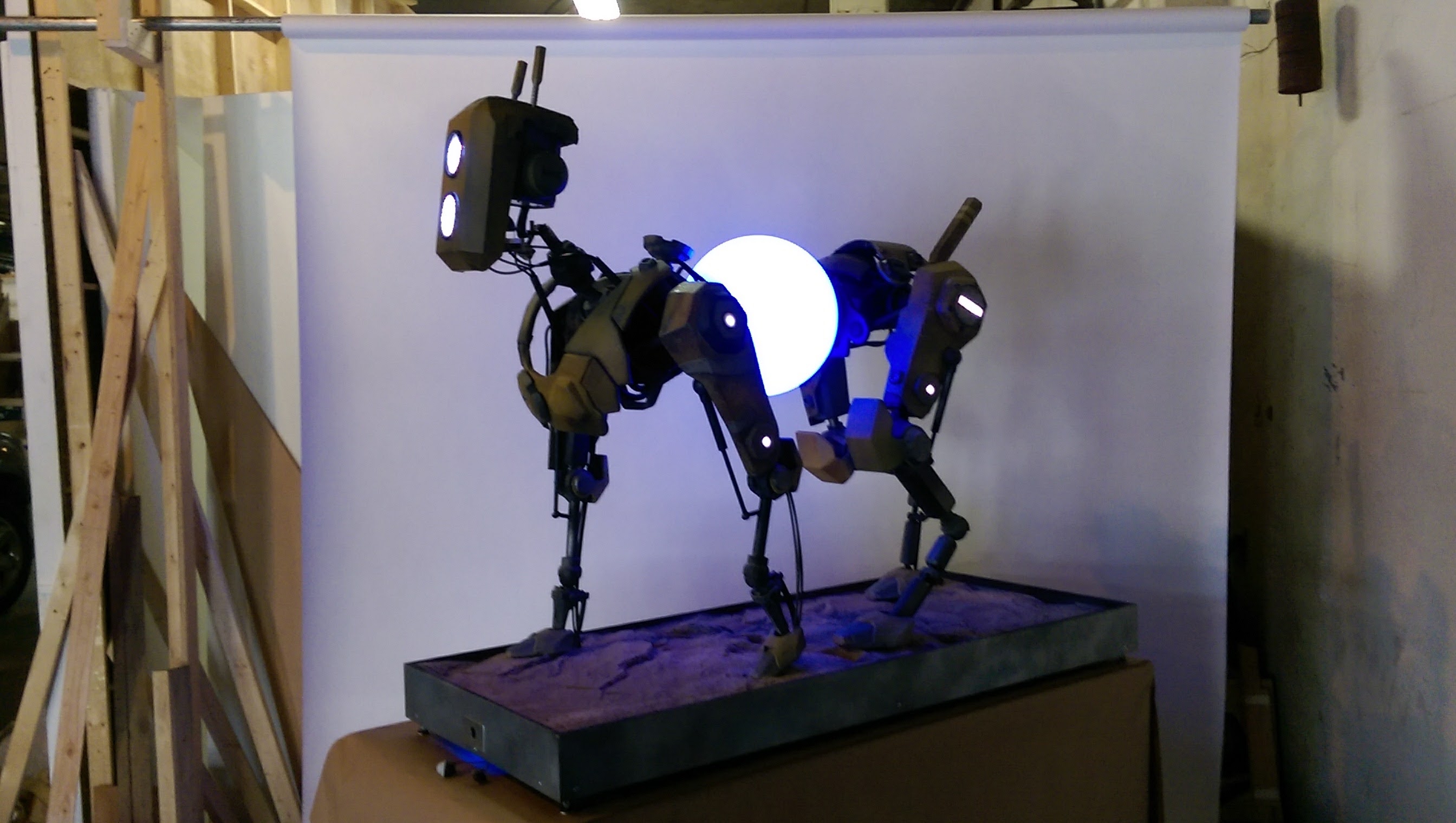 Animatronic Dog for Microsoft ReCore Premiere at convention. by Maxwell ...