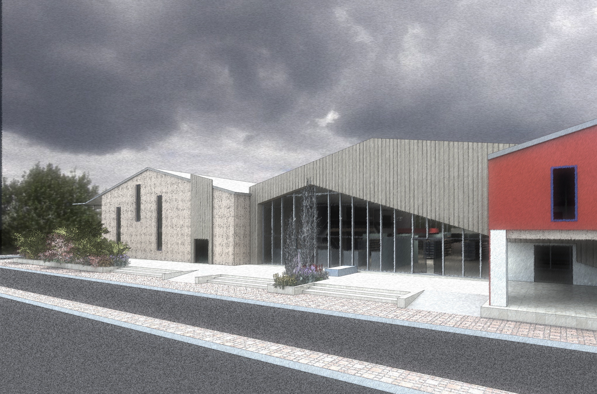 Mall in Juba by Samer Hajar at Coroflot.com