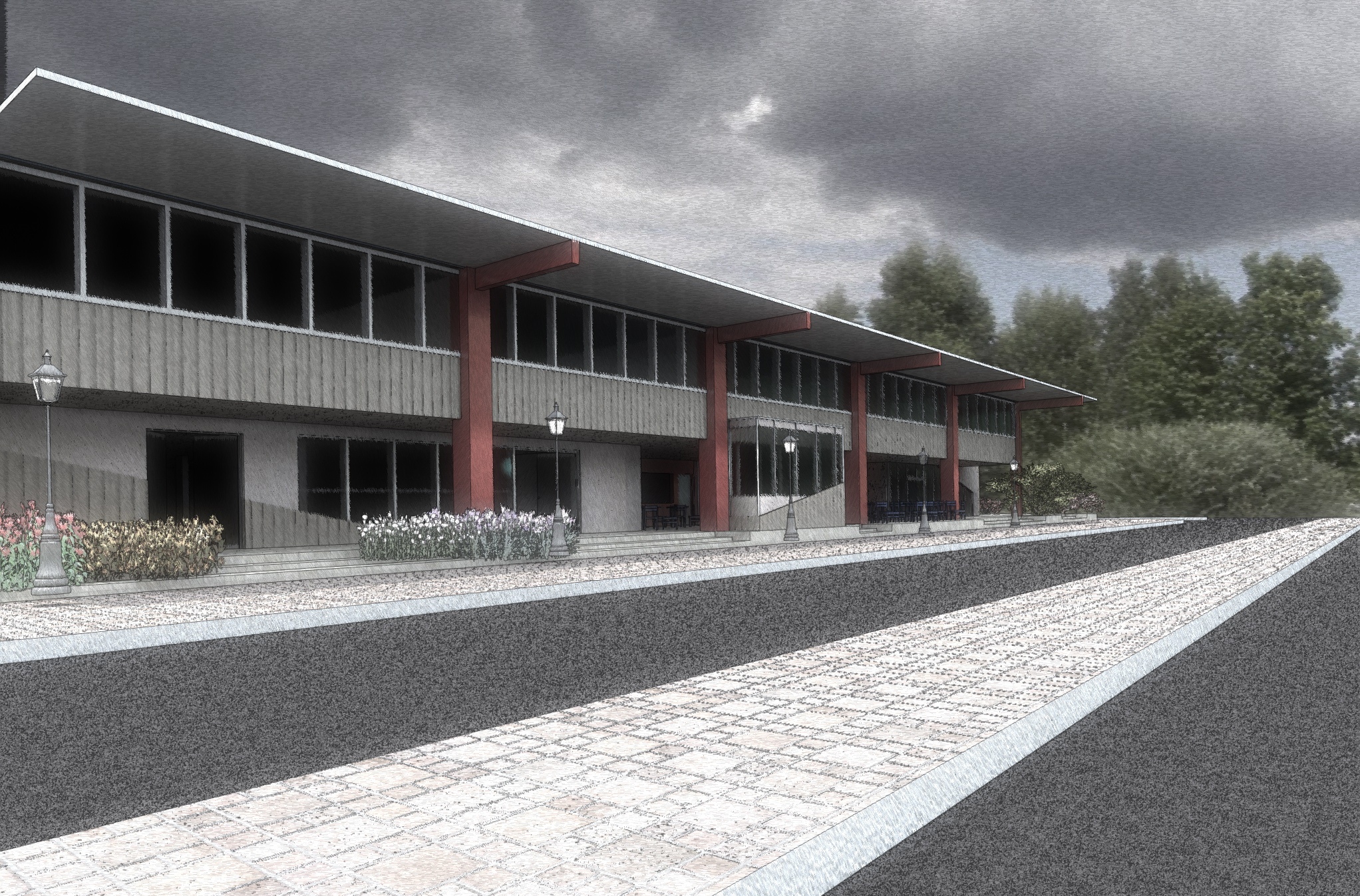 Mall in Juba by Samer Hajar at Coroflot.com