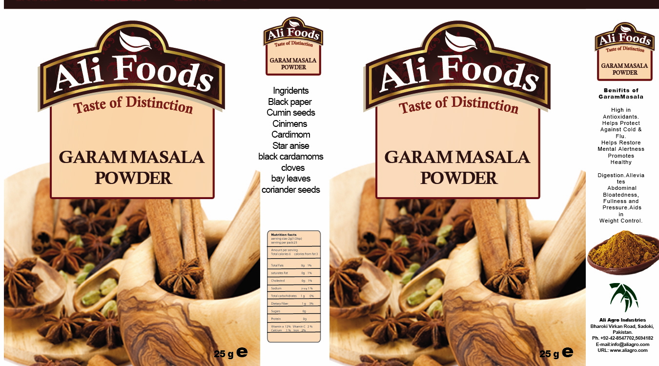 Ali Foods Packaging by aqsa . at Coroflot.com