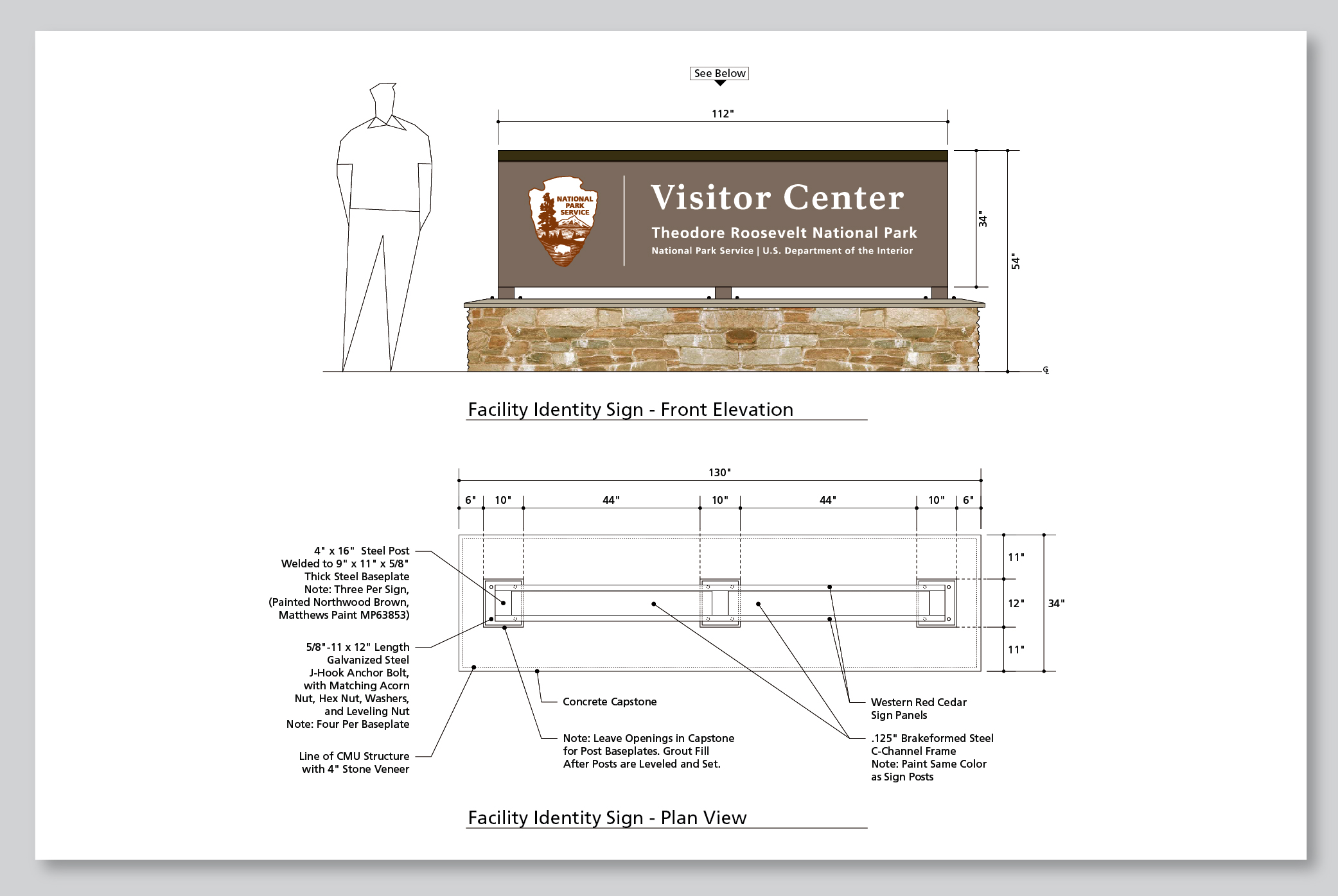 Park Entrance Signs by Megan Williams at Coroflot.com