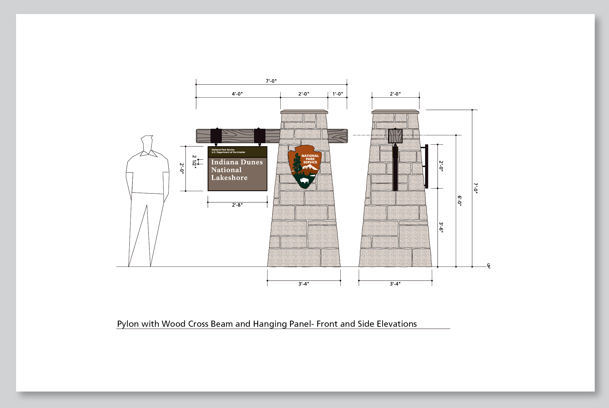 Park Entrance Signs by Megan Williams at Coroflot.com