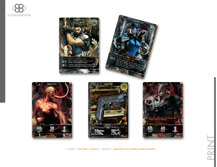 CASE STUDY 14 RESIDENT EVIL by Cloud 88 Design at Coroflot.com