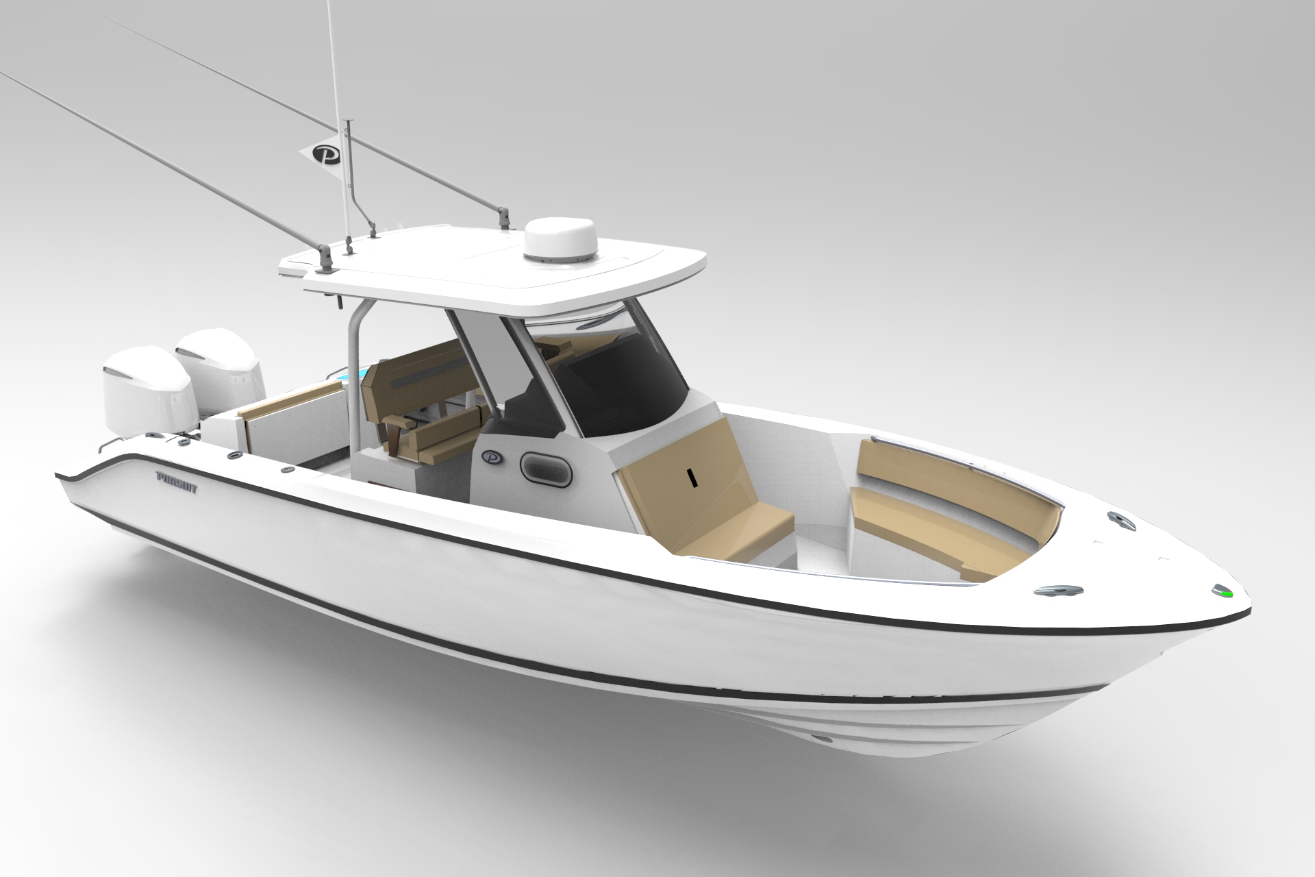 Boat Renderings by Erik Heidt at Coroflot.com