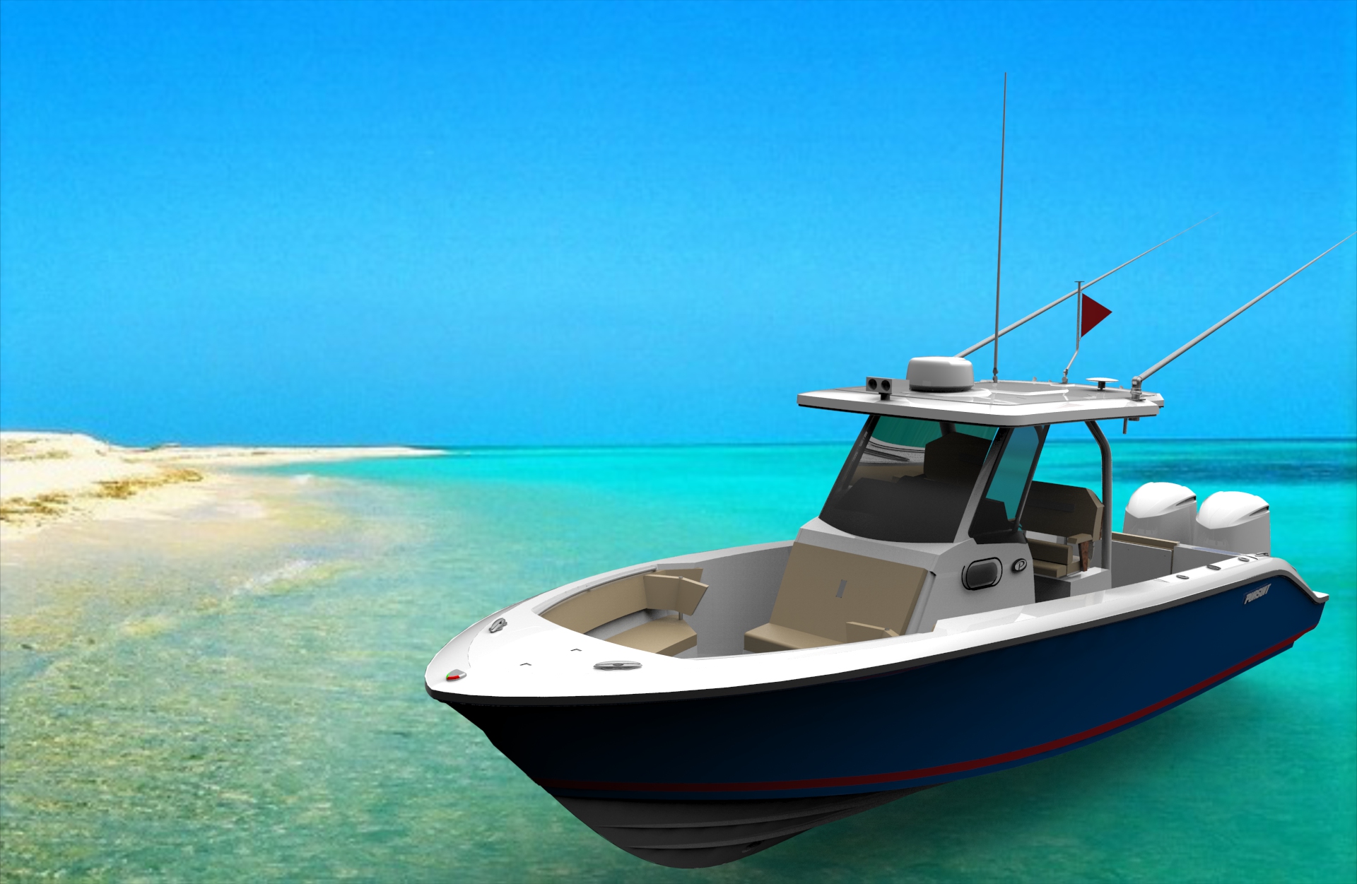 Boat Renderings by Erik Heidt at Coroflot.com