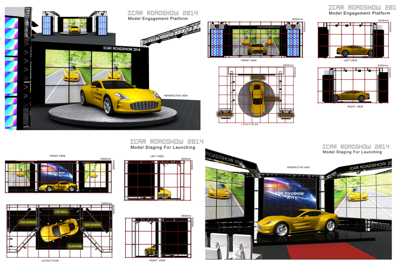 Event & Roadshow Design Proposal by Rini Khan at Coroflot.com