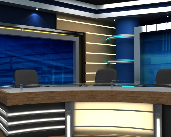 News Set Design by waqar Ahmed at Coroflot.com
