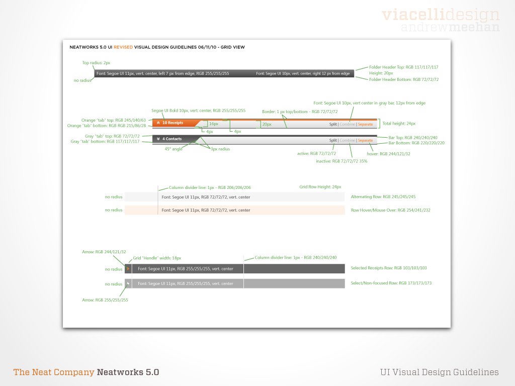 The Neat Company - Neat 5 software by Andrew Meehan at Coroflot.com