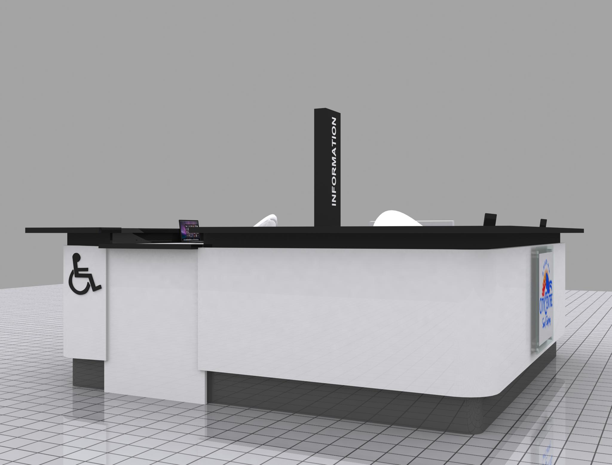 information Counter for Media city Center by erfan faisal at Coroflot.com