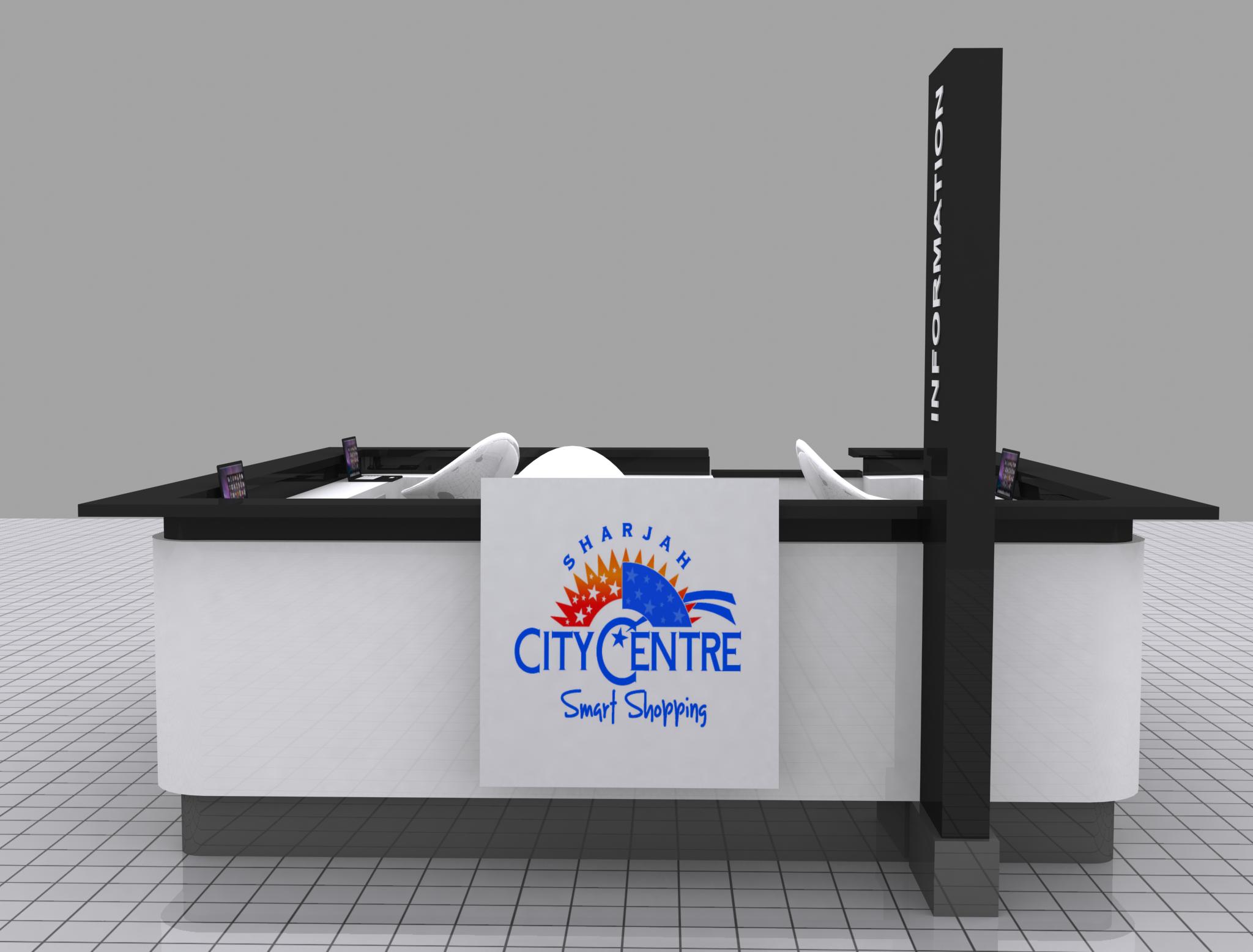 information Counter for Media city Center by erfan faisal at Coroflot.com