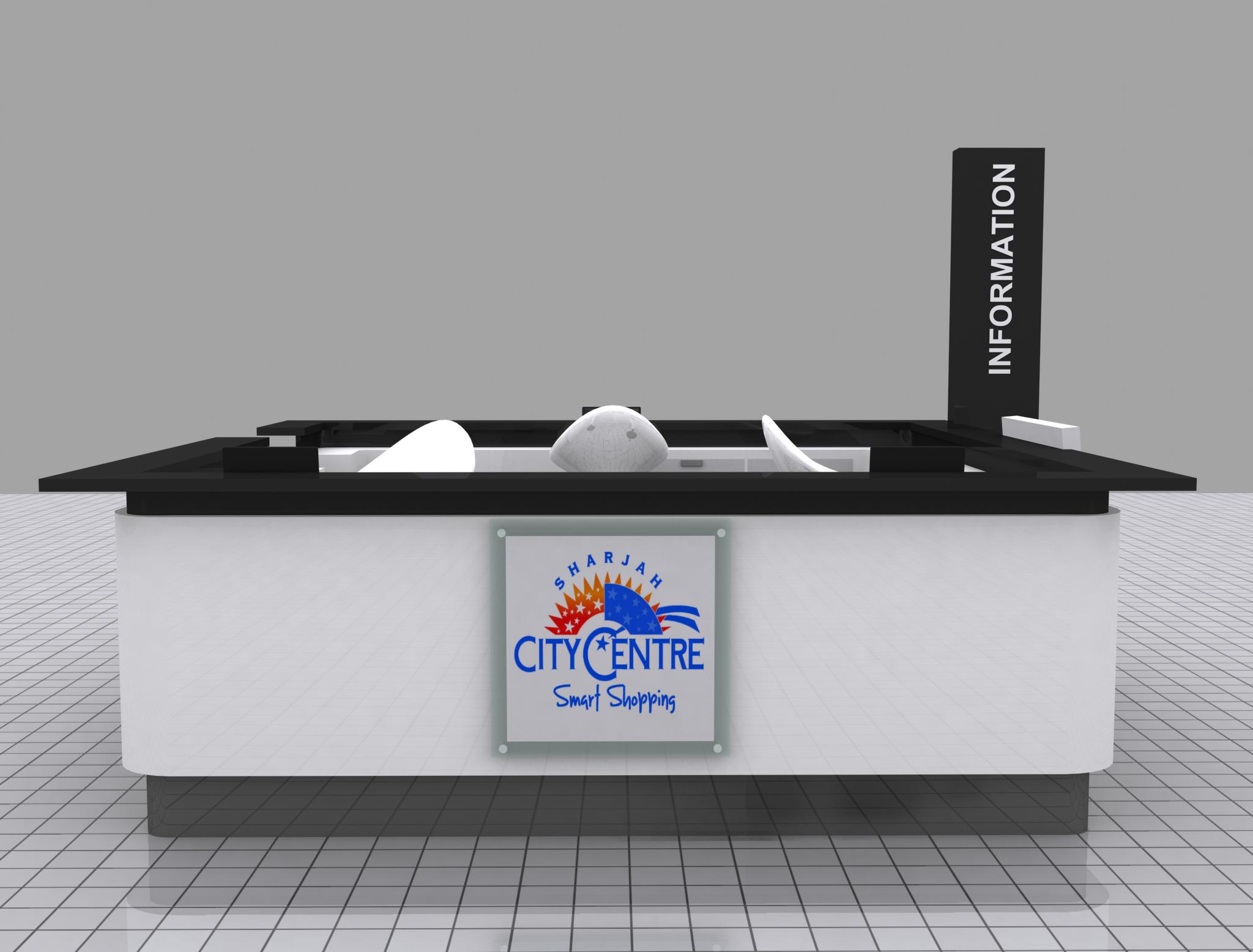 information Counter for Media city Center by erfan faisal at Coroflot.com