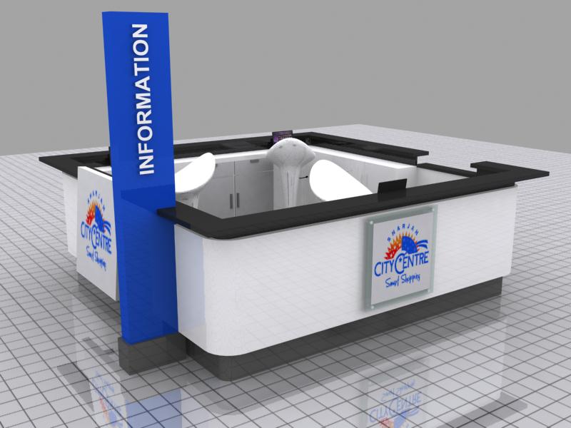 information Counter for Media city Center by erfan faisal at Coroflot.com