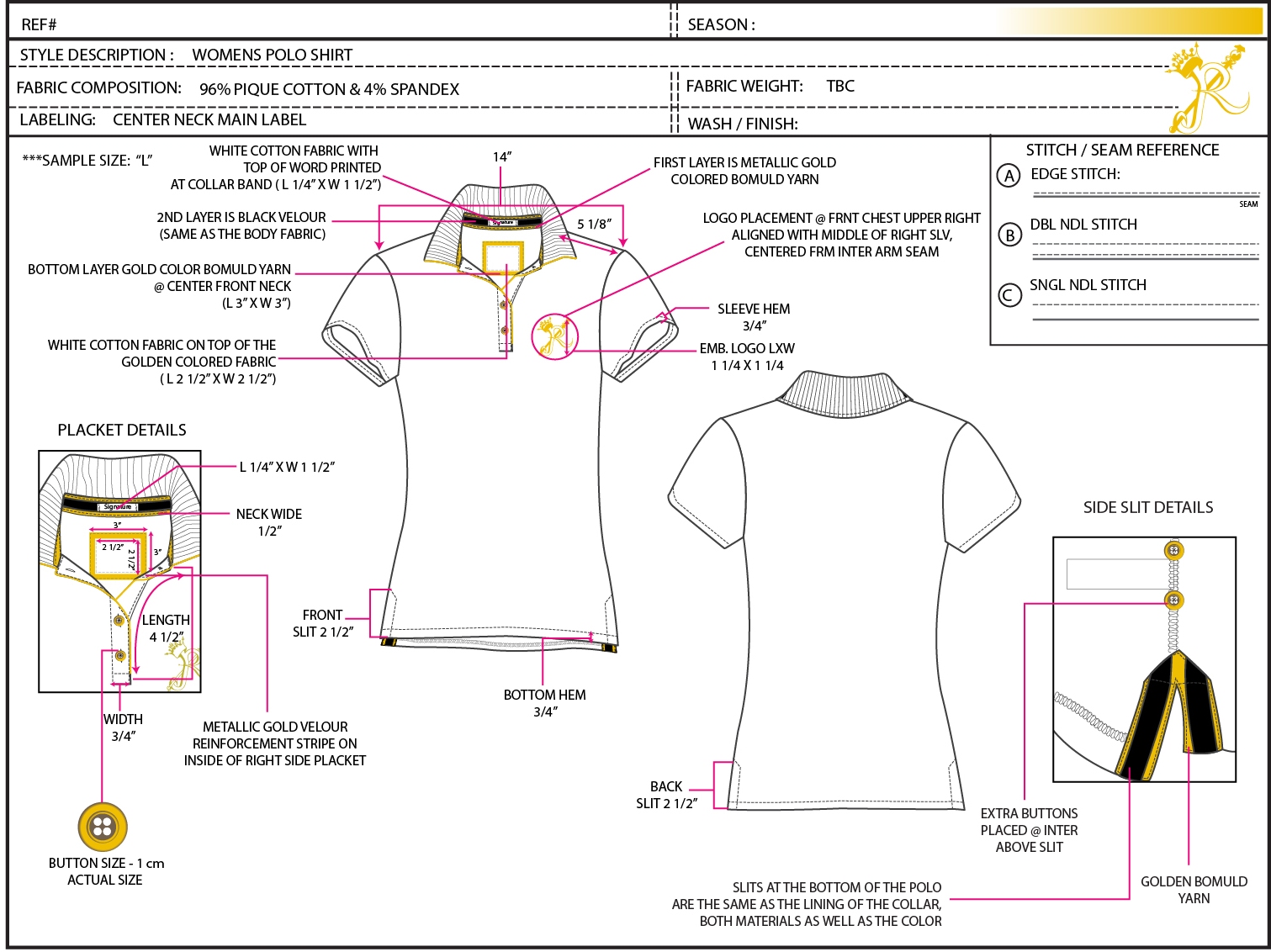 Technical package sample by ramya rajasekar at Coroflot.com