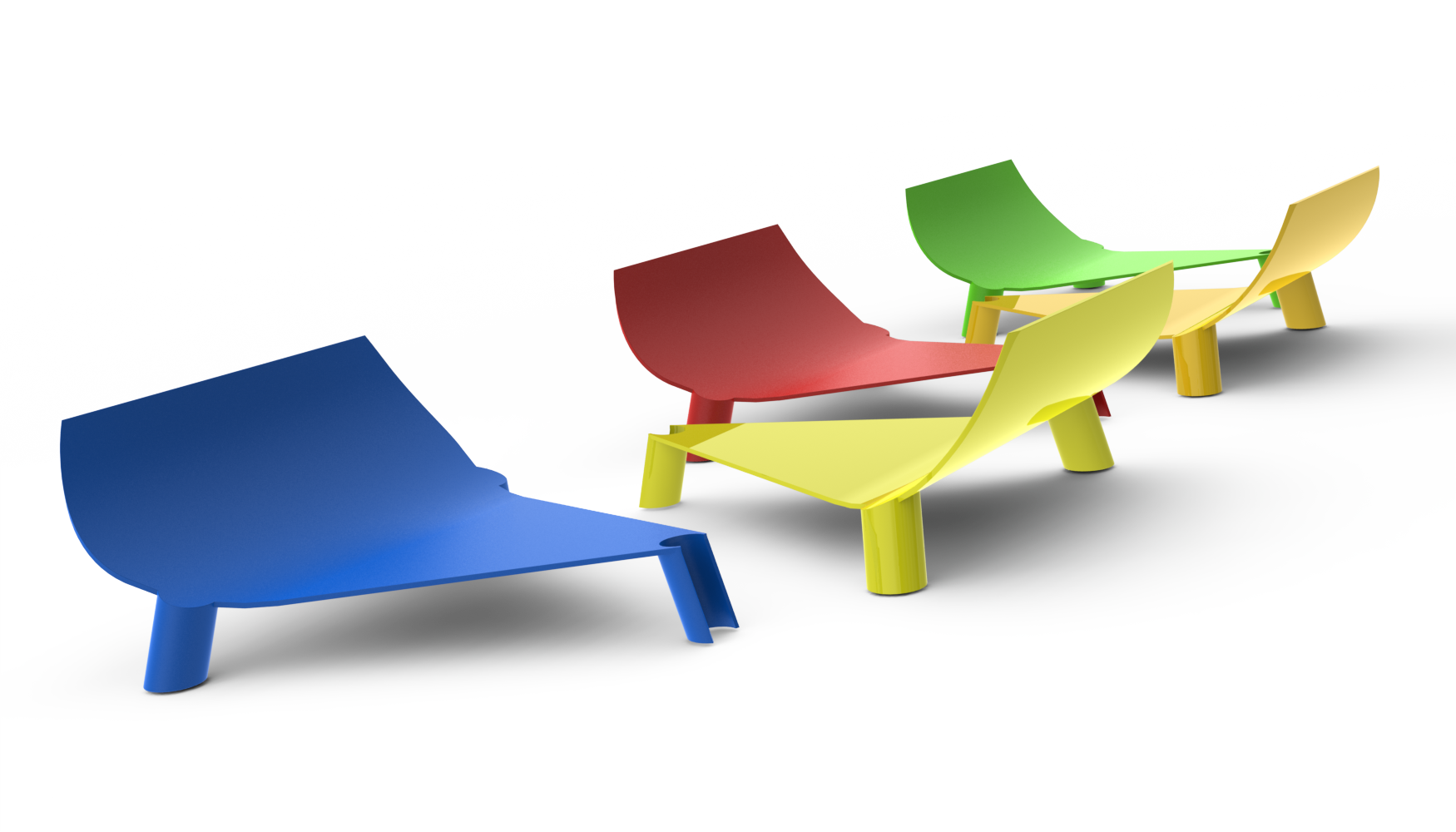 One-Piece Stool Concept 2 by Ross Wilson at Coroflot.com