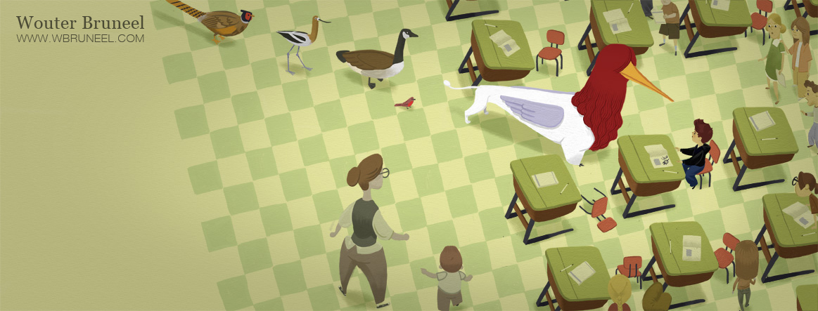 Picture Book Illustration Wouter Bruneel by wouter bruneel at Coroflot.com