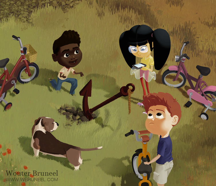 Picture Book Illustration Wouter Bruneel by wouter bruneel at Coroflot.com