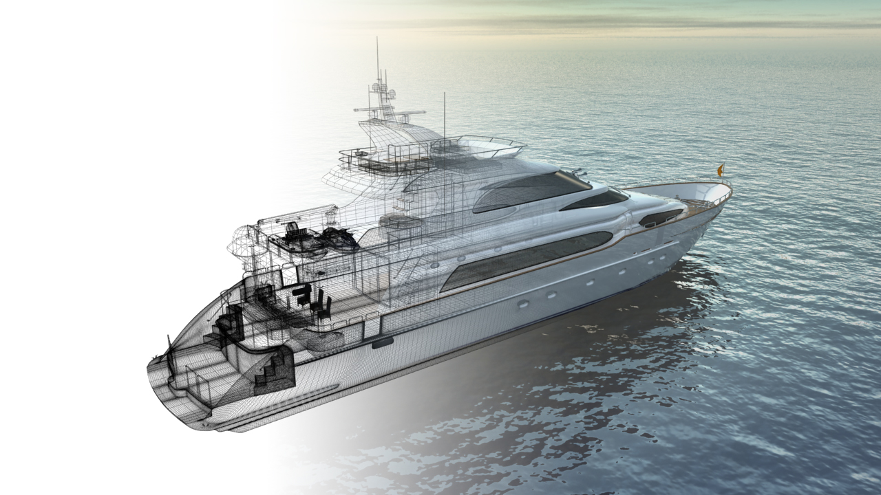 Boat Renderings by Tom Hartshorne at Coroflot.com