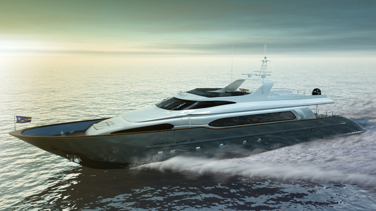 Boat Renderings by Tom Hartshorne at Coroflot.com